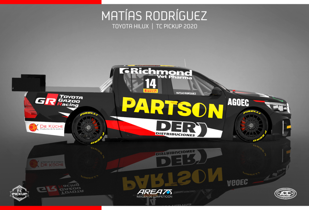 2020 Toyota Hilux TC Pickup – Mariano Werner | area75